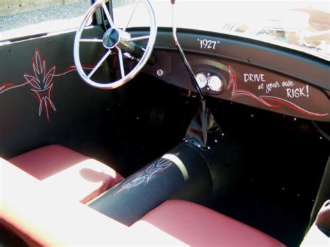 RARE 1927 MODEL T TUDOR RAT ROD MODEL A LOOK CHOPPED 3 SLIDING RAGTOP For Sale