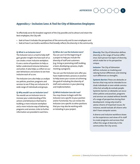 Diversity And Inclusion Framework And Implementation Plan Ppt