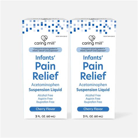 Hsa Eligible Caring Mill™ Infants Acetaminophen Suspension Cherry 2 Oz