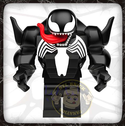 Venom Mid Size Fig Stl Brick Fanatics