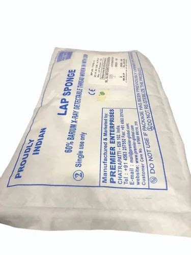 Gauze Lap Sponge For Absorb Exudate At ₹ 1015 In Chennai Id