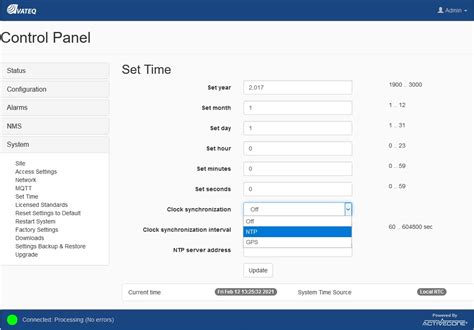 Time And Synchronization Avateq