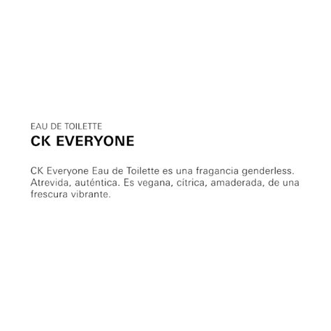 Parfumerie - CK EVERYONE EDT 200ML