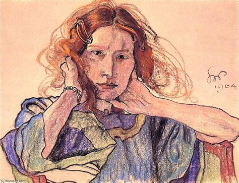 Obter Reproduções De Belas Artes Retrato de Irena Solska por Stanislaw