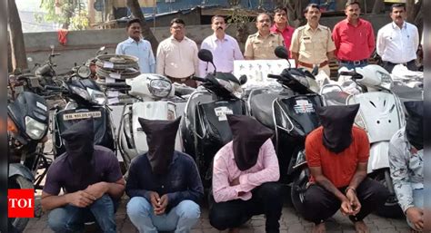 Thane Man Who Stole Bikes To Fulfill Wifes Demands Among 6 Arrested