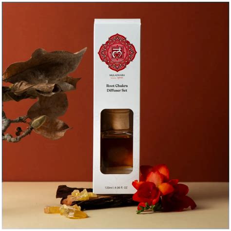 Root Chakra Reed Diffuser Set For Balance And Harmony