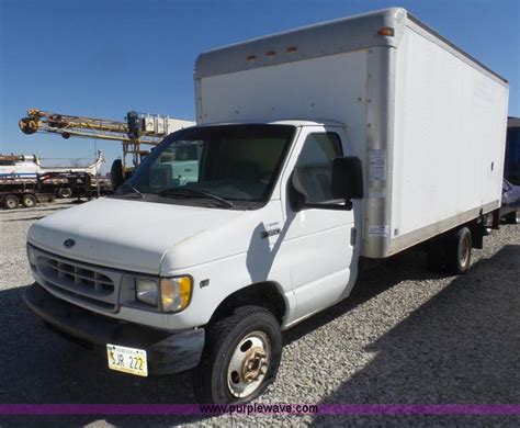 1998 Ford Econoline E350 Box Truck In Valley Ne Item J8971 Sold