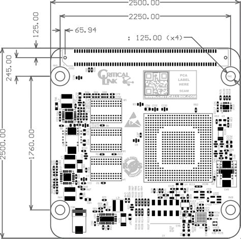 Critical Link Cyclone V Soc Module For Image Processing