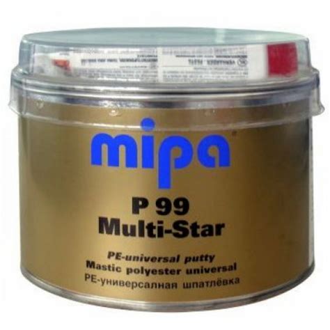 Mipa/мипа шпатлевка p99 универсальная multi-star 2кг 288220000 купить в ...