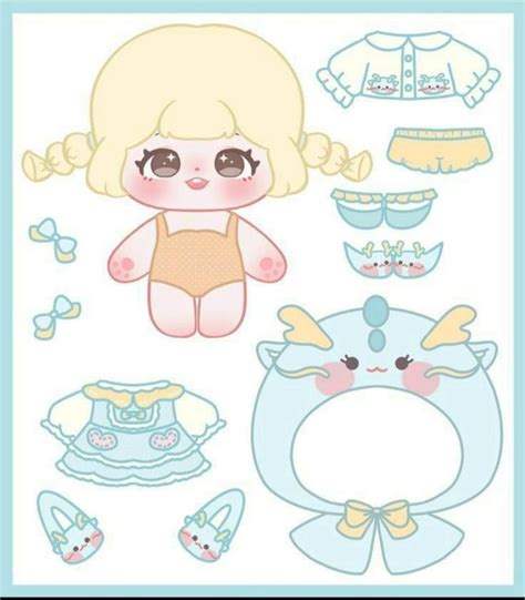 67 Paper Chibi Humans Ideas Paper Doll Template Paper Dolls Diy