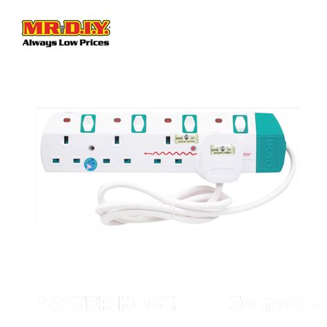 Hoyo Trailing Socket 4 Gang 2m Shopee Malaysia
