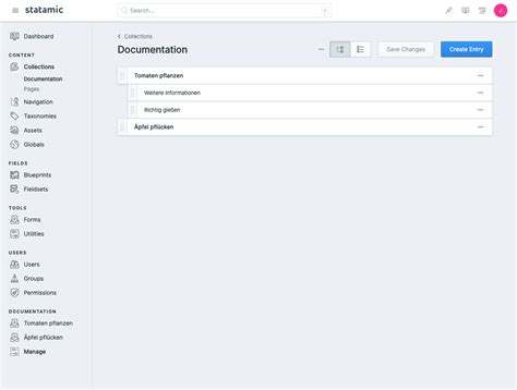 Documentation A Statamic Addon