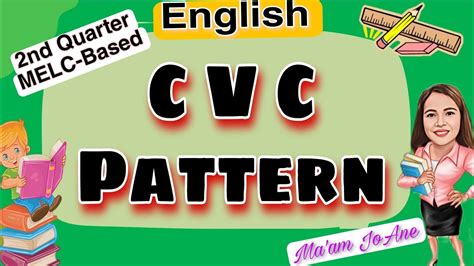 English 2 Cvc Pattern 2nd Quarter Youtube English 2 Cvc Pattern 2nd Quarter Youtube