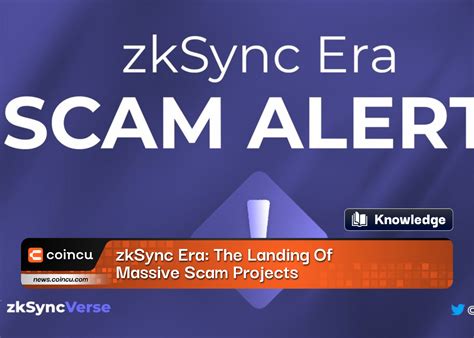 Zksync Era The Landing Of Massive Scam Projects