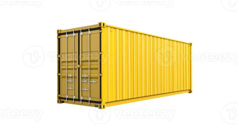 3d logistic container isolate on transparency background 50592893 png