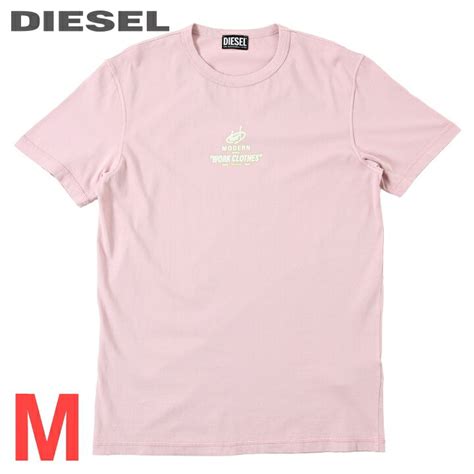 【楽天市場】【30 Offクーポンあり】 Diesel ディーゼル メンズ ガーメントダイ加工 パフプリント ヴィンテージ感 半袖tシャツ カットソー【t Diegor D2】【サイズm