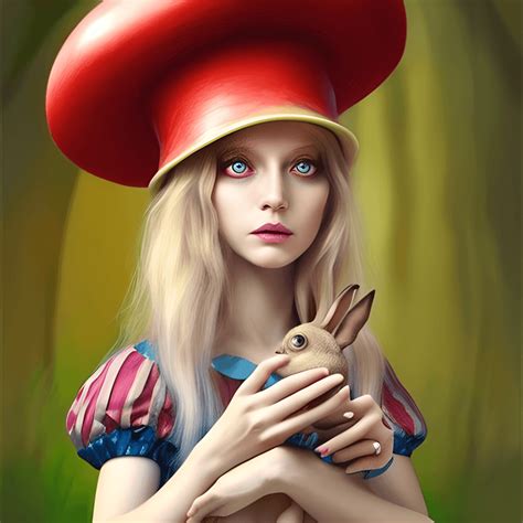 Alice In Wonderland Graphic · Creative Fabrica