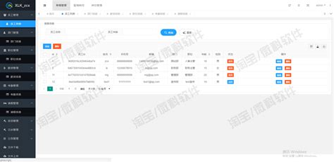 Springboot人事管理OA系统javaweb员工部门人员信息jsp源码mysql 虎窝淘