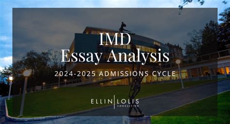 2024 2025 Imd Mba Essay Tips Ellin Lolis Consulting