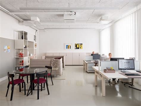 Coloured Curtains Contrast Against White Walls At Arteks Helsinki
