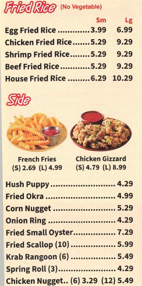 Wing Express Menu Deland Fl