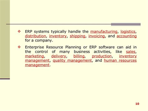Evolution Of Erp