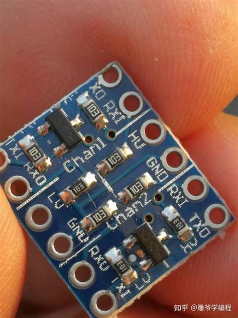 雕爷学编程Arduino动手做128 2路I2C电平转换模块 知乎