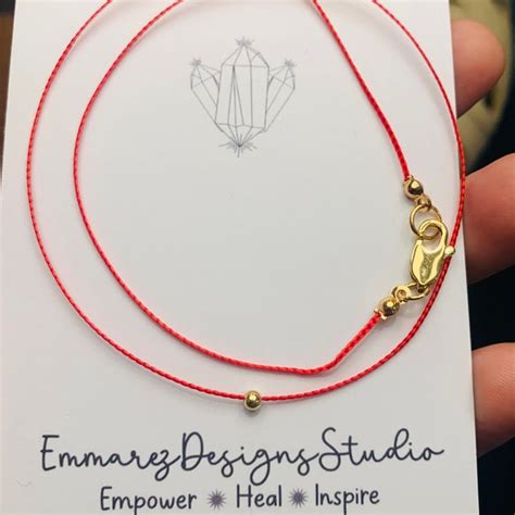 String Choker Etsy