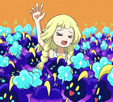 Takamame Cosmog Lillie Pokemon Nintendo Pokemon Pokemon Sm Commentary Request