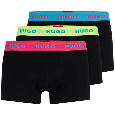 Hugo 3 Pack Boxer Shorts Trunks Frasers