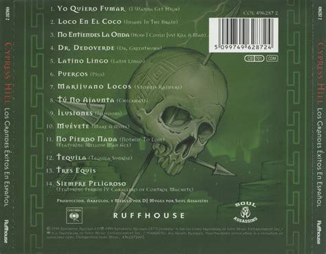 CYPRESS HILL LOS GRANDES EXITOS EN ESPAÑOL America Dvd