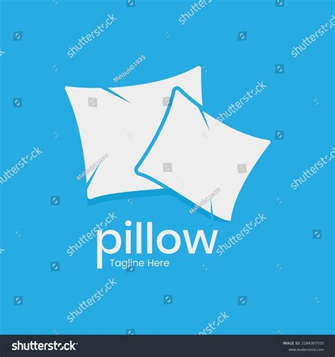 Pillow Icon Logo Design Template Stock Vector Royalty Free 2184307555 Shutterstock