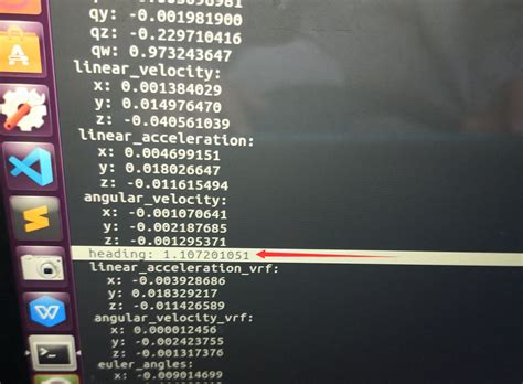 The Heading Of The Vehicle On The Dreamview Remain Unchange But The Corresponding Data In The