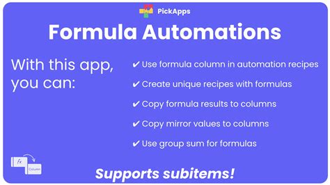 Get Formula Column Automations For No Coding Formula Simpleday