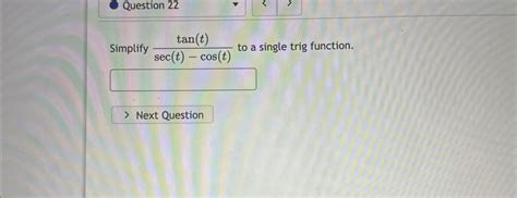 Solved Question 22simplify Tantsect Cost ﻿to A Single