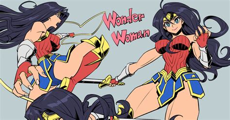 ワンダーウーマン Wonder Woman 砂吹のイラスト Pixiv