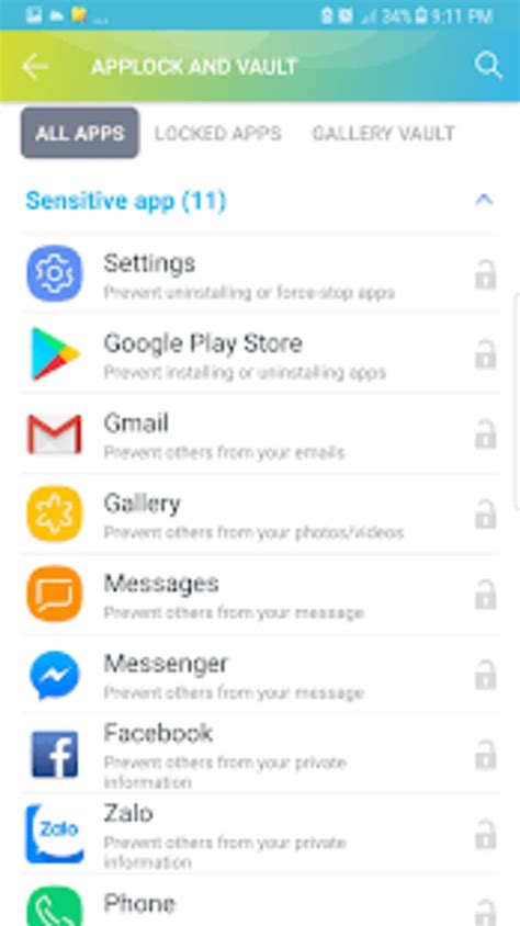 App Lock Gallery Vault For Android Download