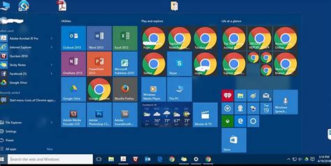 Start Menu Tiles Reverted To The Browser Icon Windows Forums