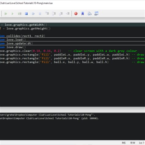Lua And Love2d Tutorial