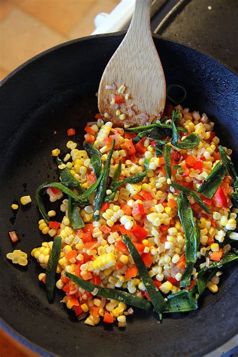 Creamy Stovetop Corn With Poblano Chiles Recipe The New York Times