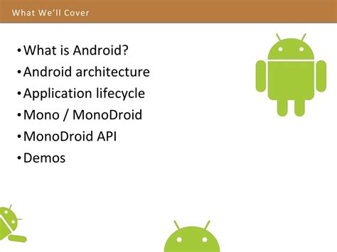 Ppt Introduction To Android Development Using Net And Monodroid