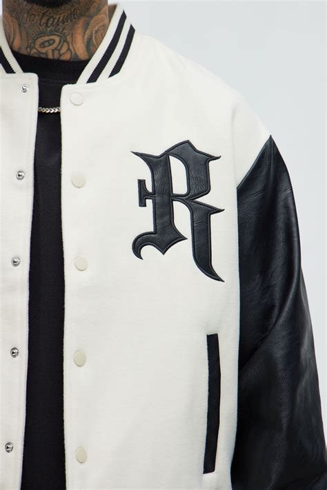 Spring Game Varsity Jacket Cream Fashion Nova