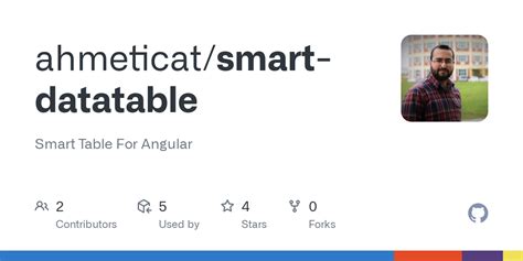 Github Ahmeticatsmart Datatable Smart Table For Angular