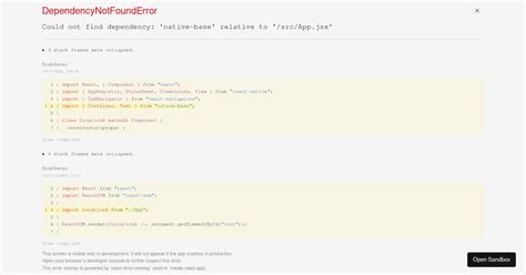 React Compass Examples Codesandbox