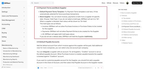 2 4 Credit Limit IN Supplier Documentation Frappe Forum