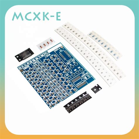 MCXK E DIY Circuit Board PCB SMT SMD Soldering Practice Board DIY Kit Fanny Skill Training