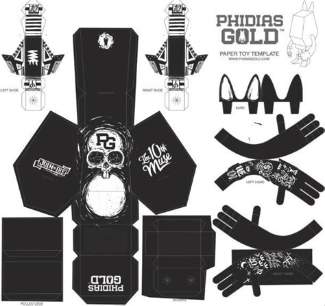 Figura 3d Paper Toys Halloween Paper Crafts Paper Toys Template