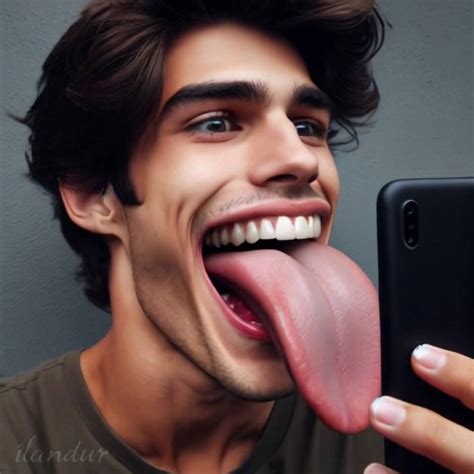 Tongue Selfie By Ilandur On Deviantart
