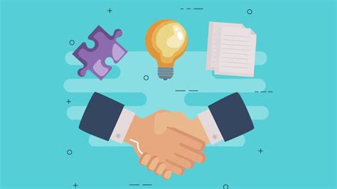 Handshake Animation Stock Video Footage For Free Download