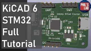STM32 Blue Pill Schematic U0026 PCB Design In KiCAD Doovi